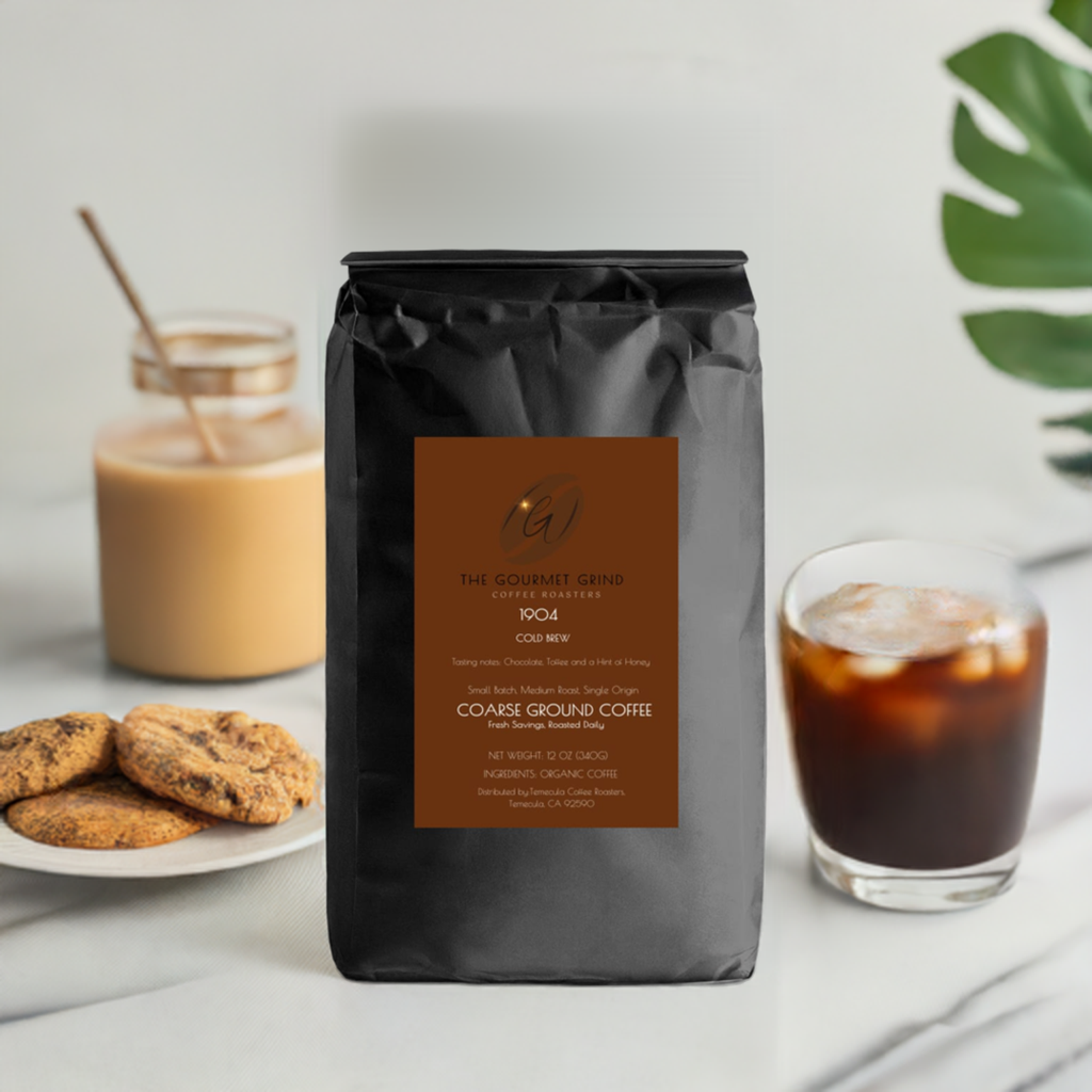 1904: Premium Cold Brew Coffee – THE GOURMET GRIND COFFEE ROASTERS